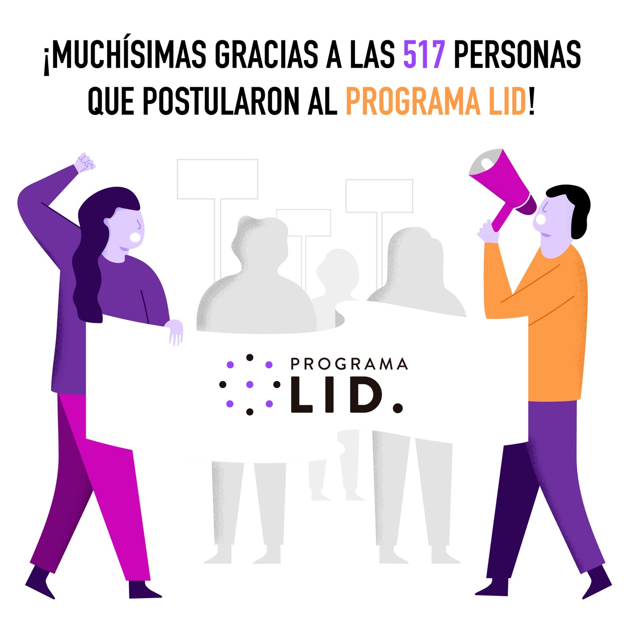 Resultado de la convocatoria al #Programa LID nacional – Nosotrxs